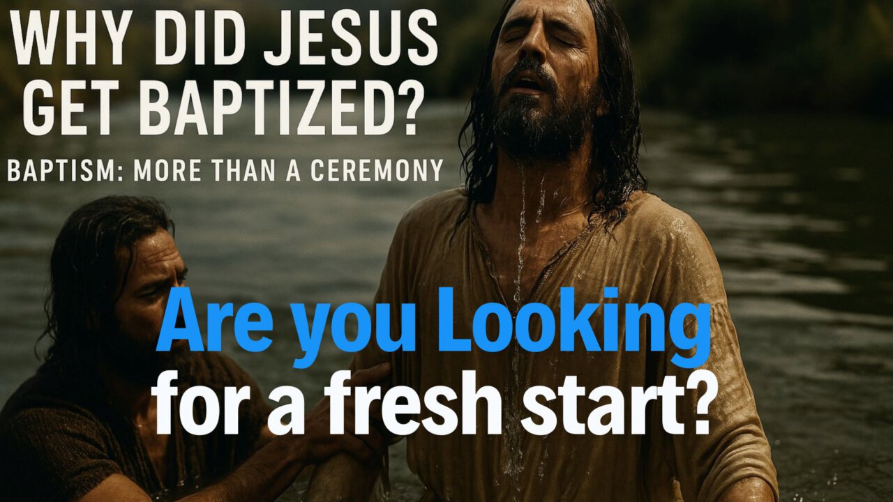 Are you looking for a fresh start? | Baptism Sunday Message | The Road ...
