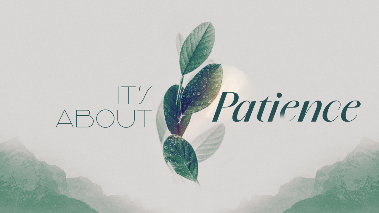 It's About Patience | Mercer Creek Church