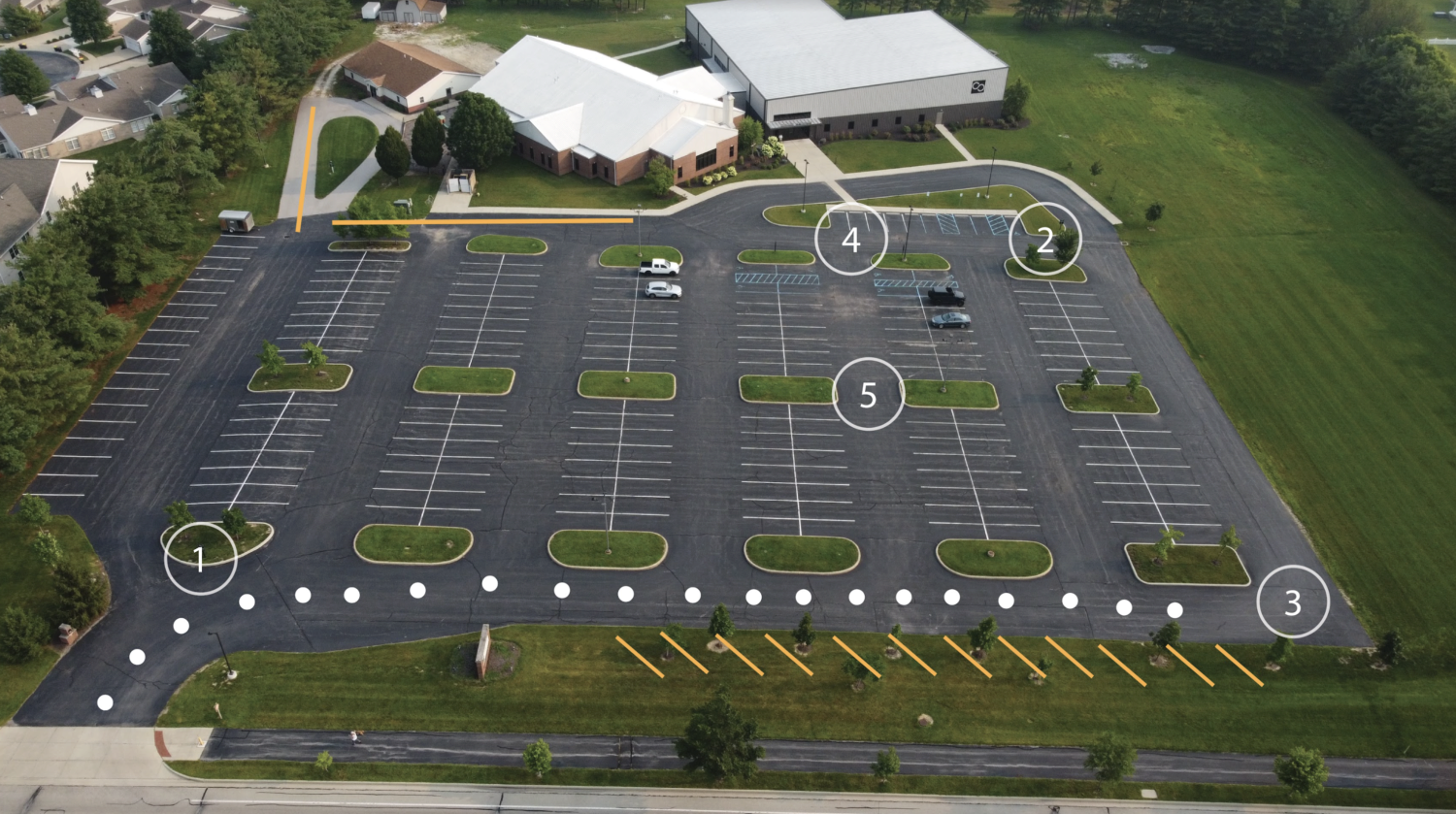 Church Parking Lot Design