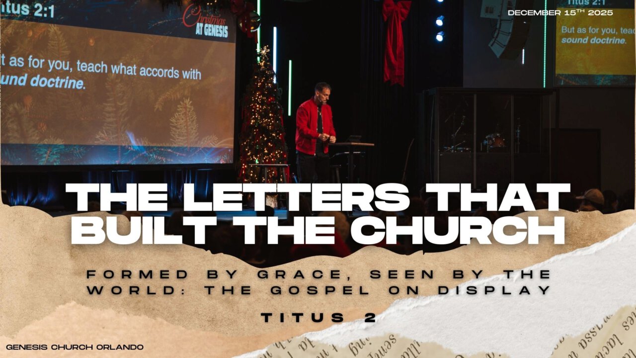 Formed by grace, Seen by the World: The Gospel on display | Genesis ...