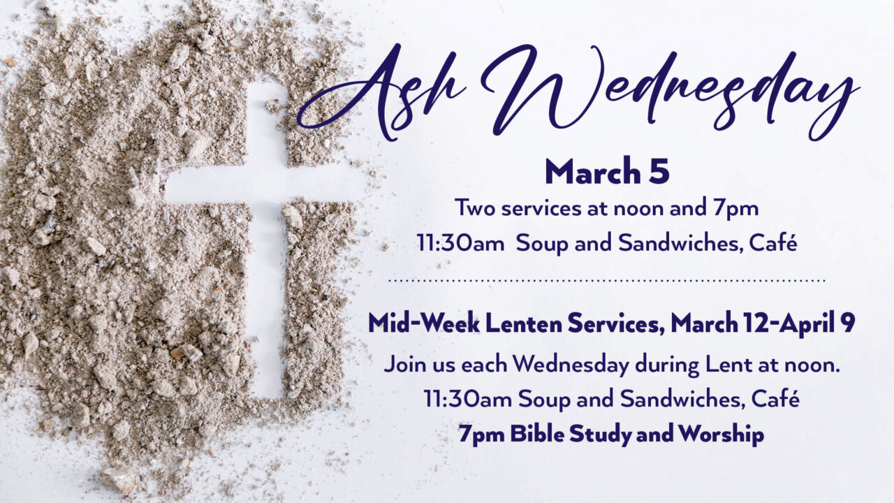 Ash Wednesday | Living Word Lutheran Church