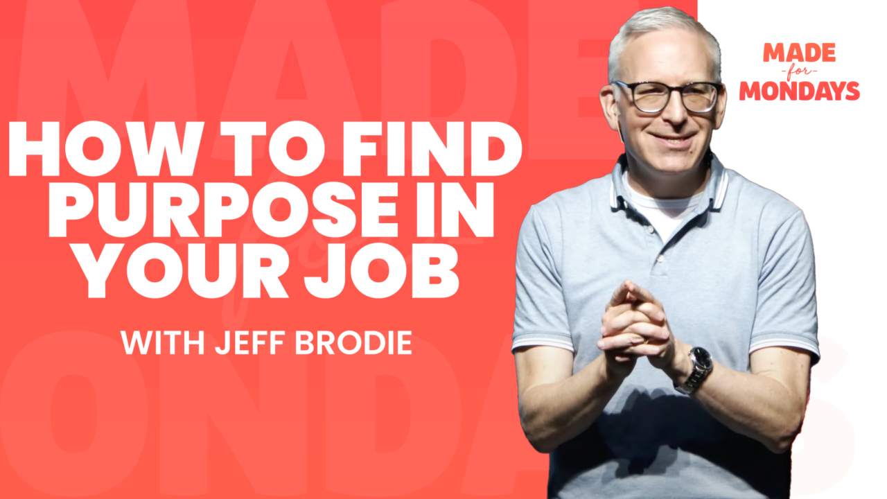 Is it possible to find purpose in your job? | The Point Church