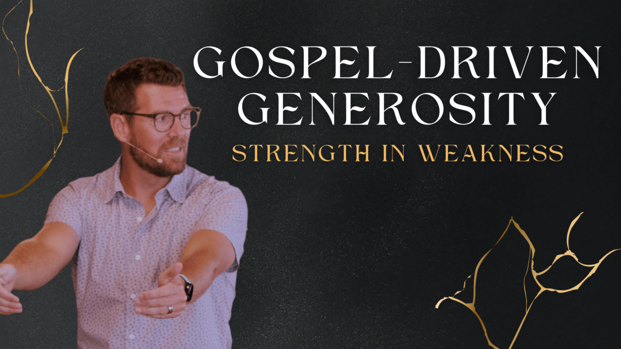 Gospel-Driven Generosity | Redeemer Community Church