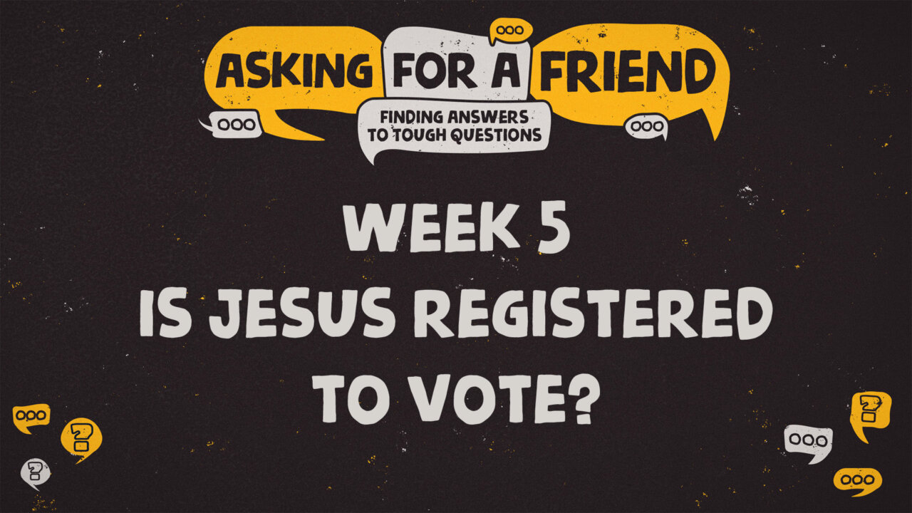Is Jesus Registered to Vote? | Christ Lutheran Church