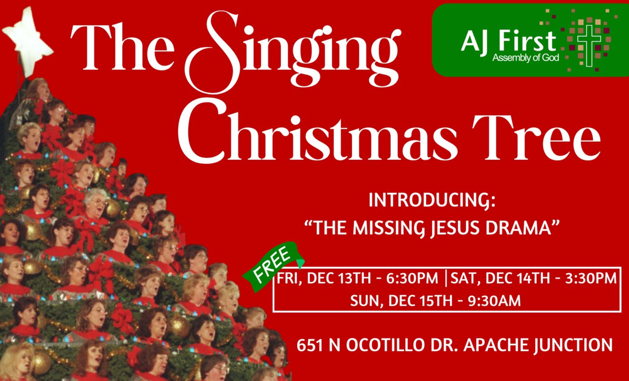 The Singing Christmas Tree: Sunday AM 12.15.24 | AJ First Assembly of God