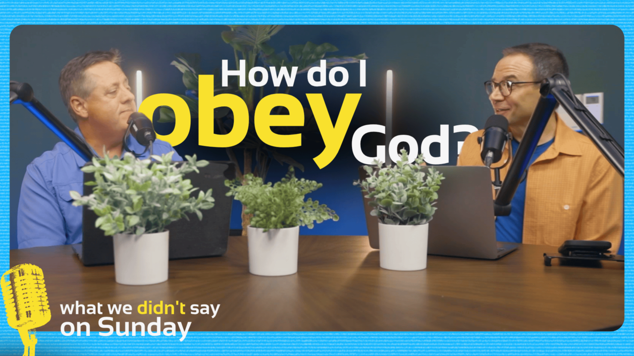 How Do I Obey God? | Church in Gainesville