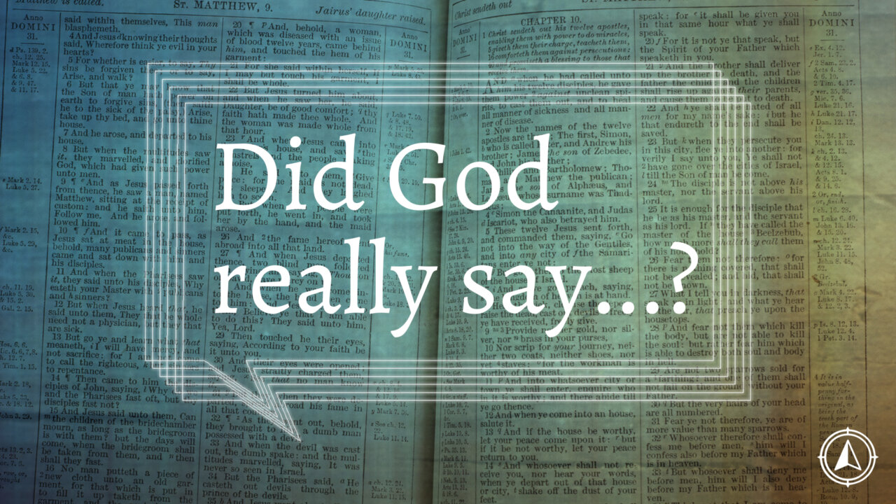 Did God Really Say. . .Only God Can Judge Me? | Real Life Church of NC